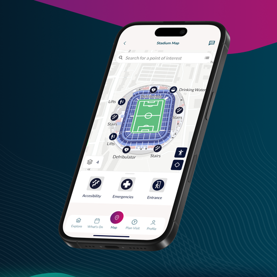 Plan Your Visit - Stadium Map Page - Spurs Stadium